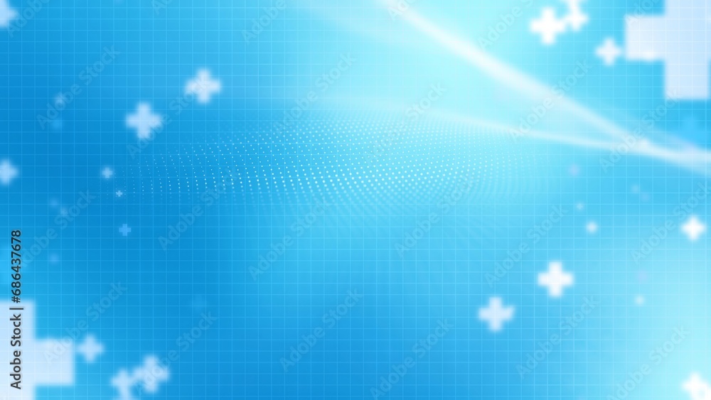 Abstract healthcare medical geometry float science and research for ...