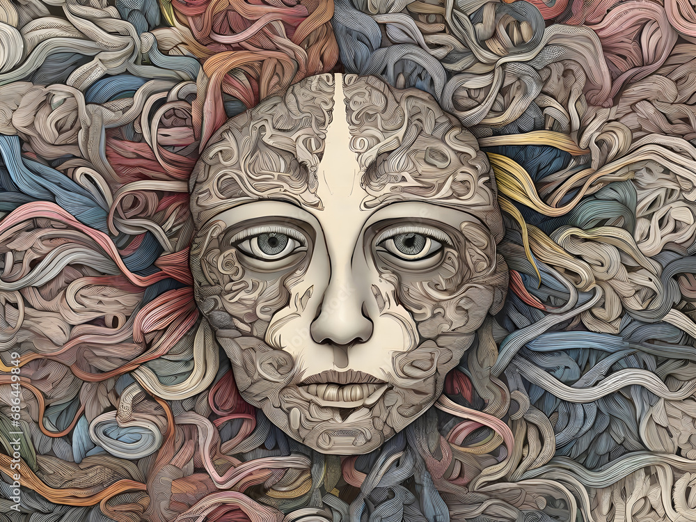 Explore the labyrinth of the mind in a visually stunning journey. 🧠🎨 ...