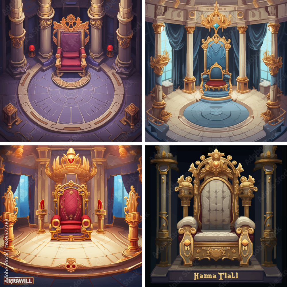 architecture throne chair design decor gold palace luxury art ancient ...