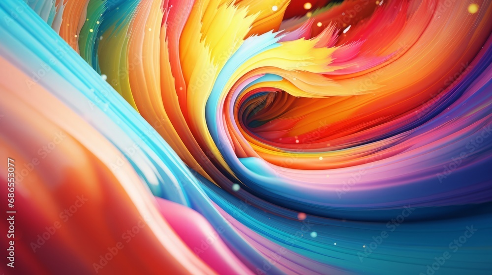 a presentation background of different paint splashes collision: a ...