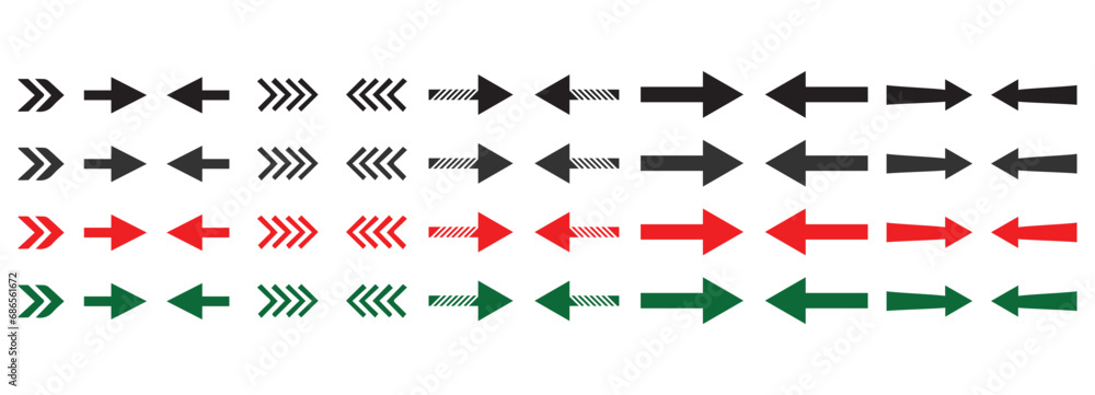 Vetor de Juego de calcomanas rojas de starburst insignias de la ...