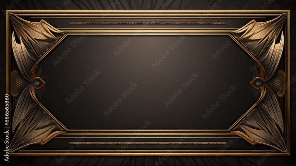 Introducing our decorative rank frame template. This background border ...