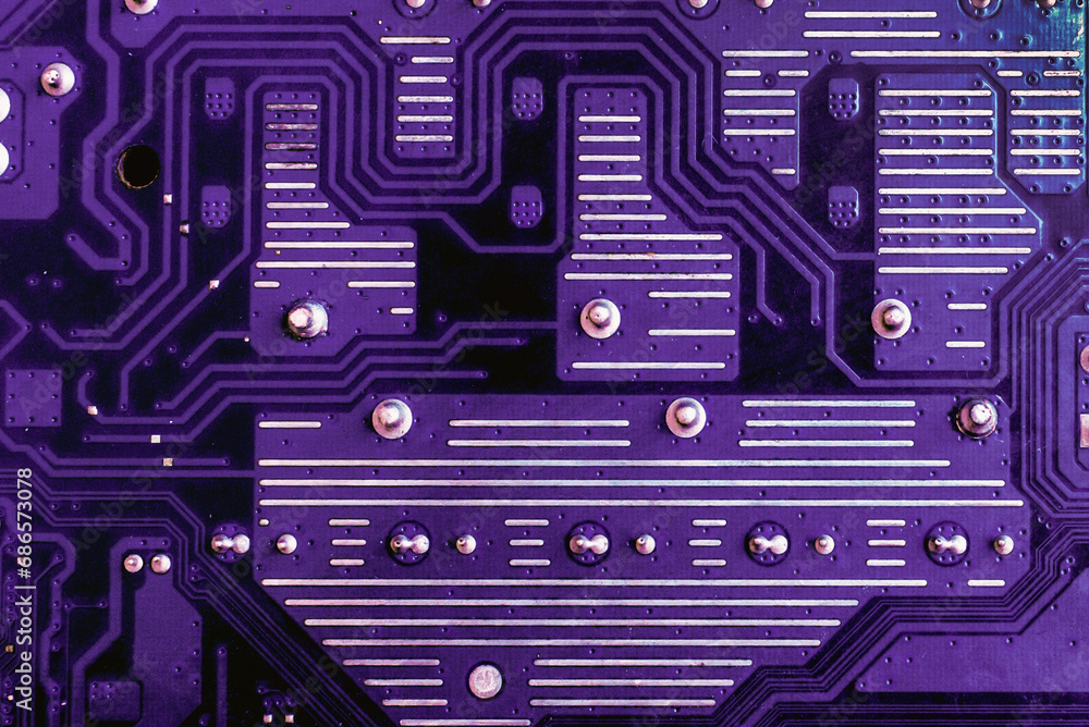Circuit board background.Advanced Technology Concept Visualization ...