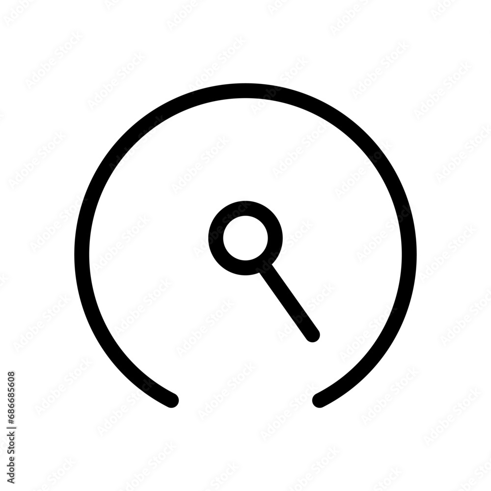 Ikon speedometer, dan indikator. Simbol pengukuran kinerja. Ilustrasi ...