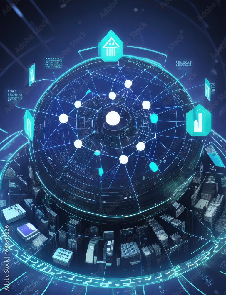 Data Analysis Of Ai Artificial Intelligence Process With Technology Processor To Planning