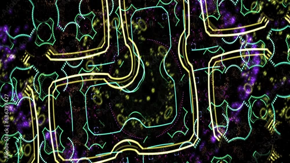 pattern circuit illustration texture technology design computer art ...