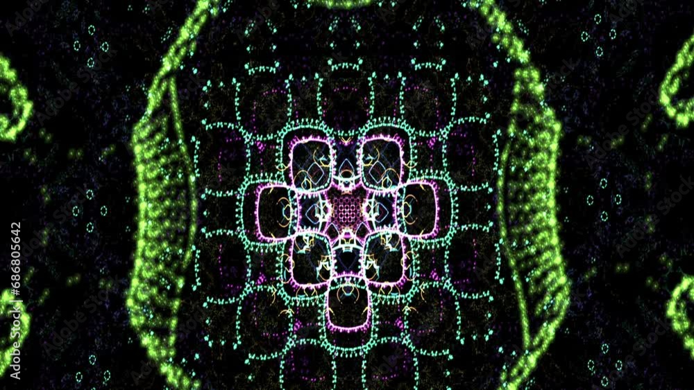 technology light digital computer illustration science pattern green ...