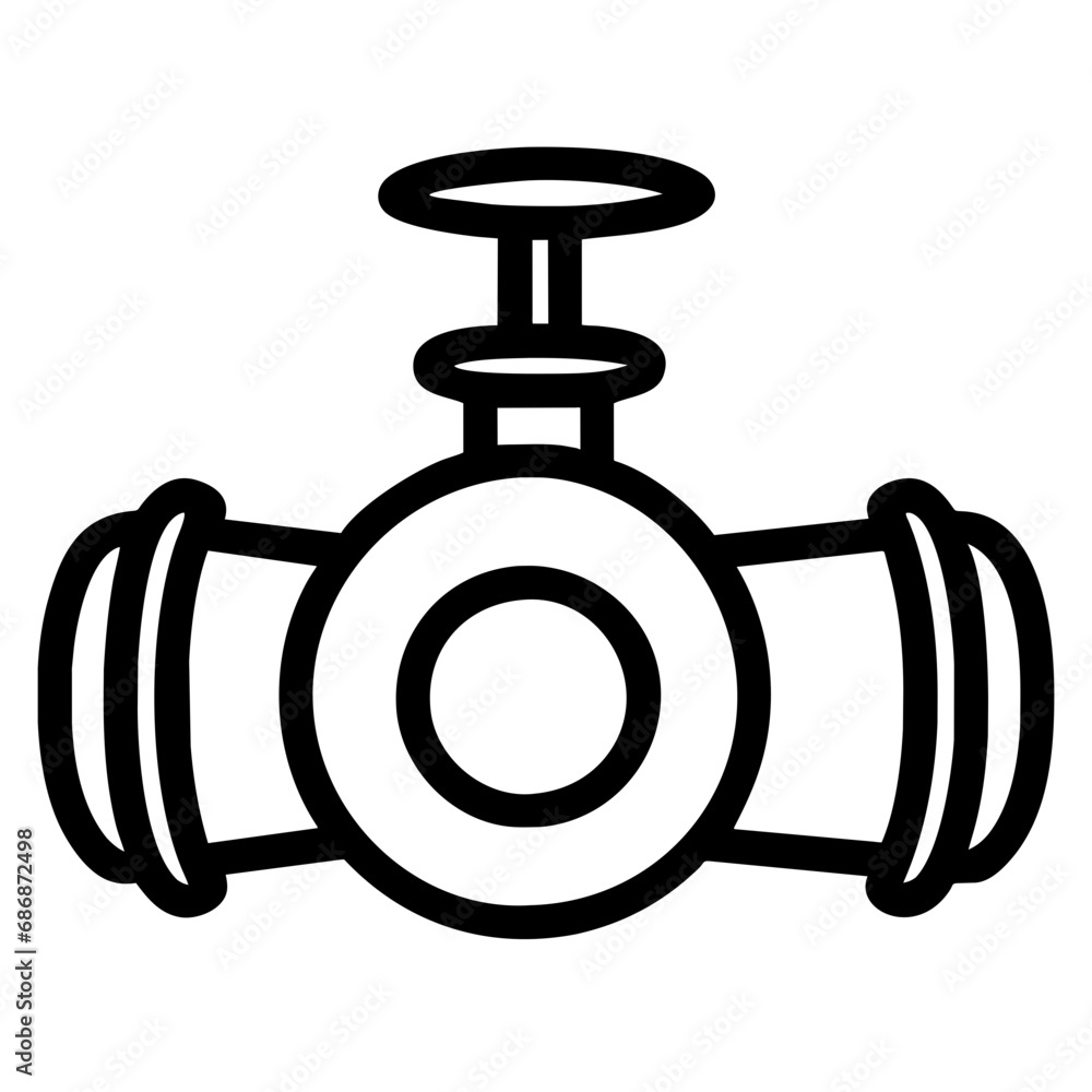 Ventil Symbol Stock Vector | Adobe Stock