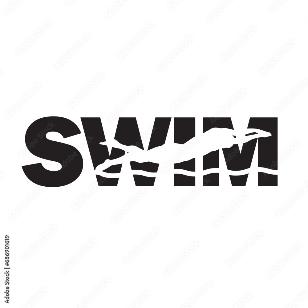 swimming Swim Swimmer svg png, swimming Alphabet font svg png, Swimming ...