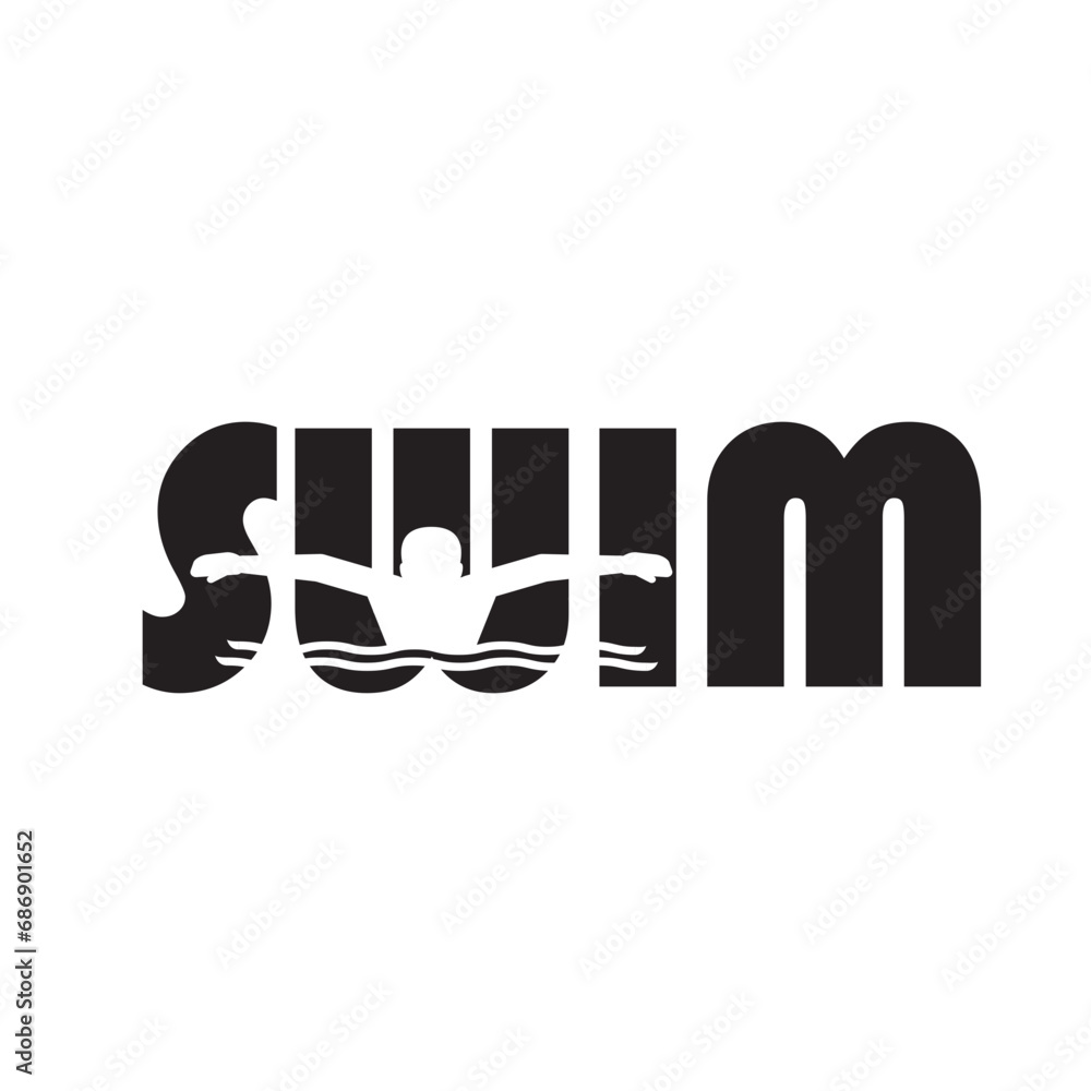 swimming Swim Swimmer svg png, swimming Alphabet font svg png, Swimming ...