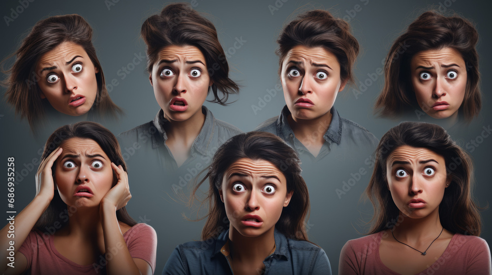 Girls with confused thoughts may show signs of insecurity, tension ...