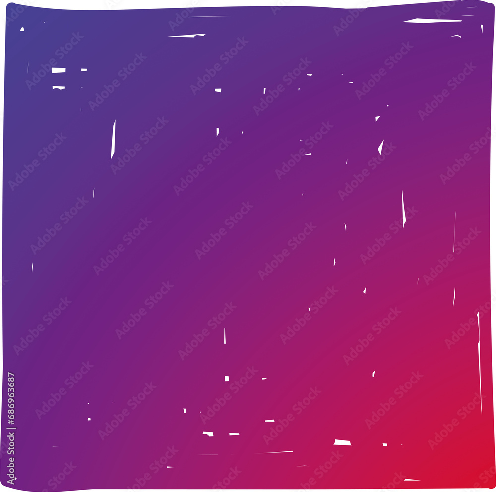 Digital png illustration of blue and red gradient square on transparent ...