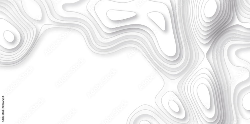 Pattern with lines and dots The stylized height of the topographic map ...