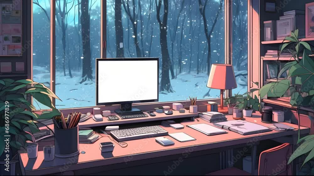 luxury living room, animated virtual background, stream overlay loop ...