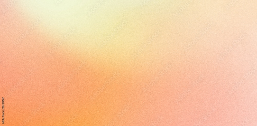Light orange abstract gradient background grain texture effect dark ...