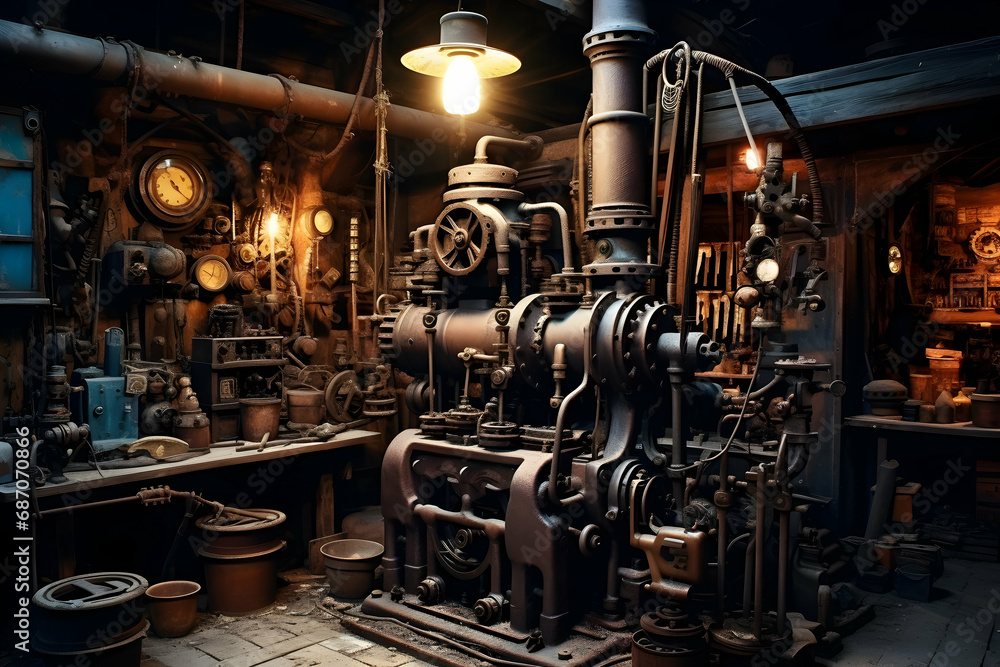 Transforming Old Machinery and Rusty Artifacts from Factories into a ...