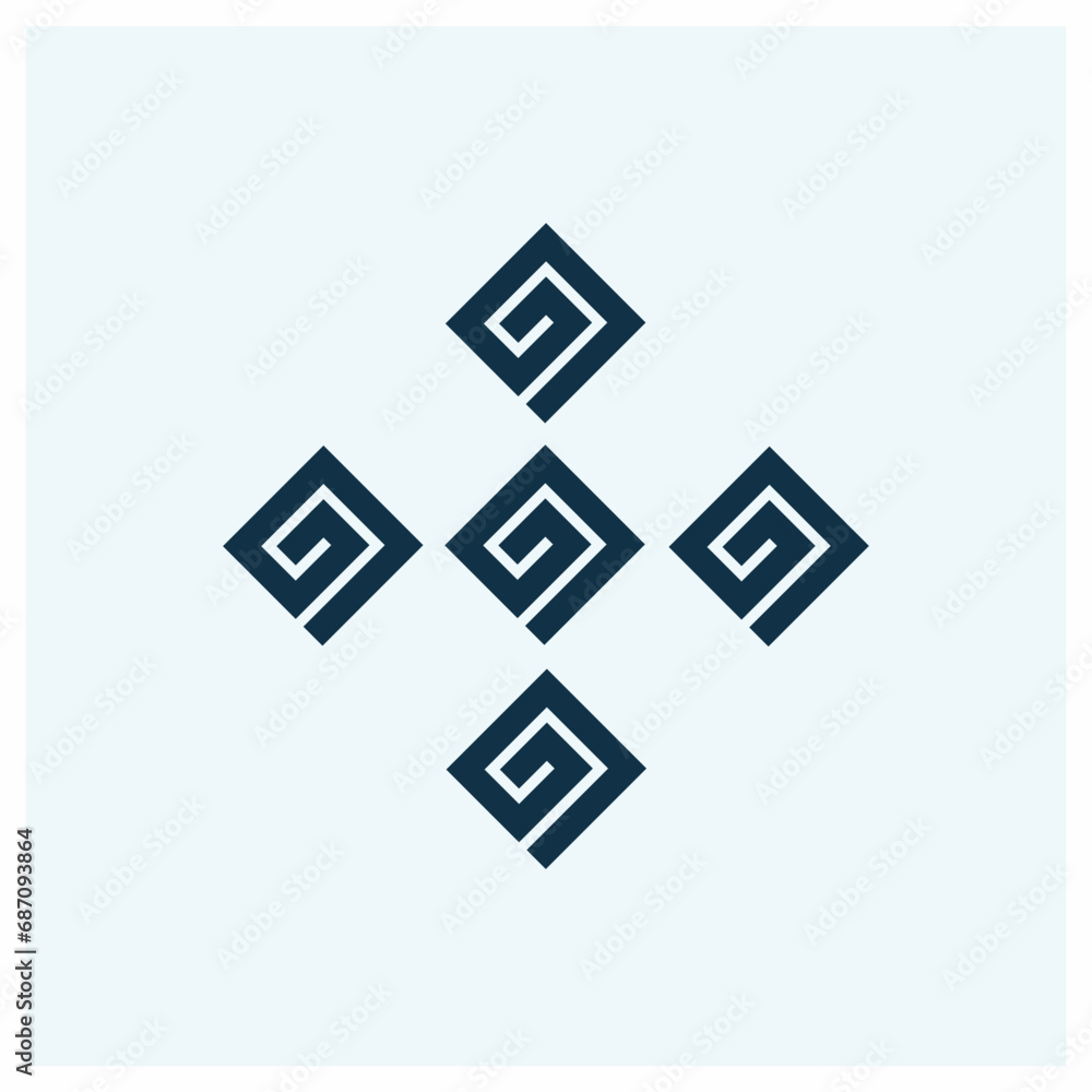 Kamon Symbols of Japan. Japanesse clan kamon crest symbol. japanese ...