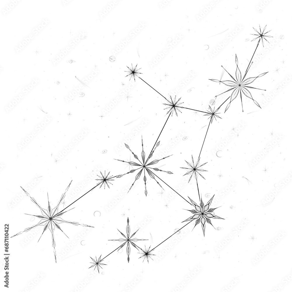 zodiac & constellations clipart PNG Vektor Symbol Ornamente Nacht ...