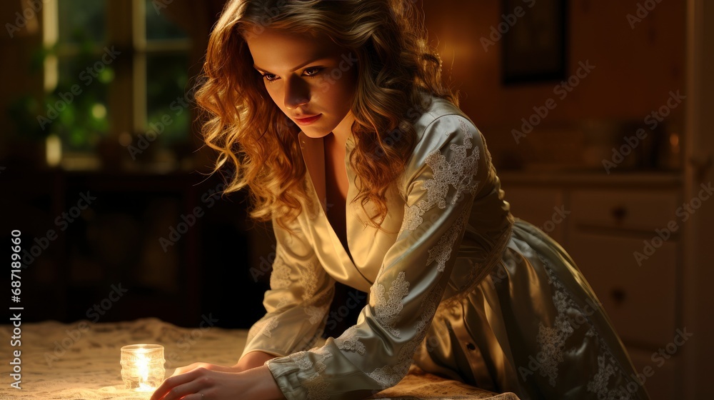 Wife Holding Knife Aiming On Her, Background Image, Desktop Wallpaper ...