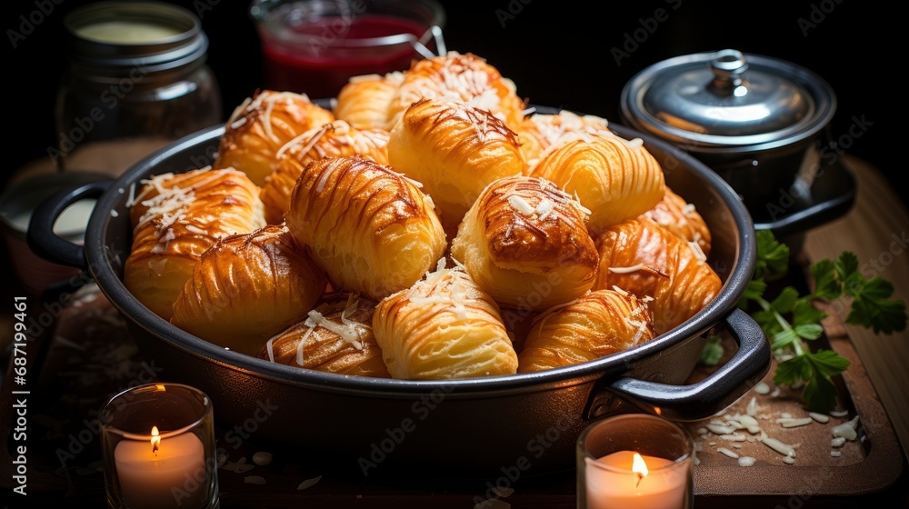 Heartshaped Cheddar Puffs On Cooling Rack, Background Image, Desktop ...