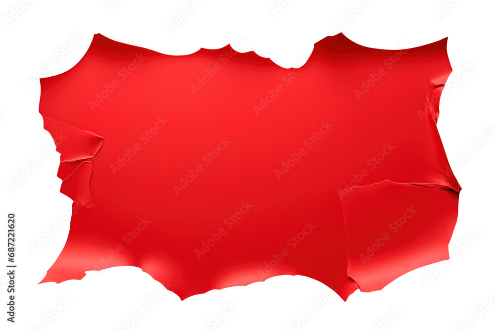 old paper half Torn isolated on transparent background Remove png ...