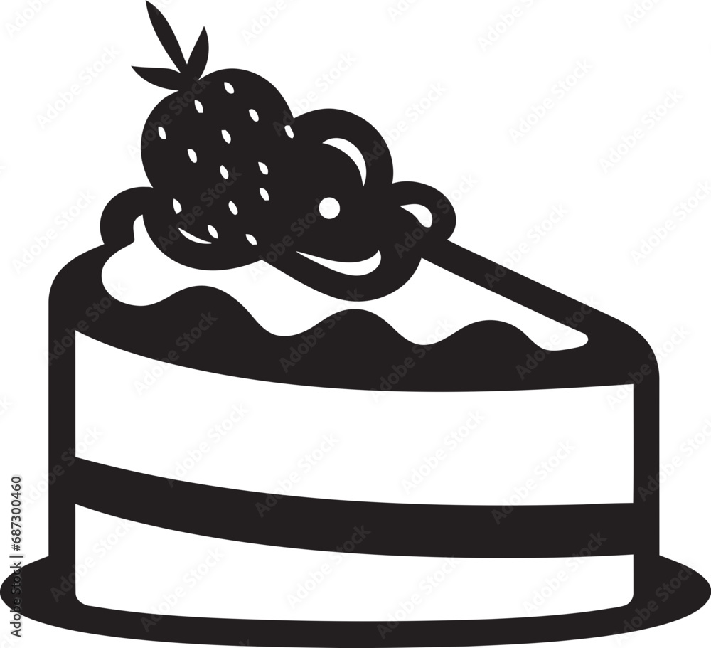 Cake Vector Art Where Taste Unites with Visual Design Excellence ...