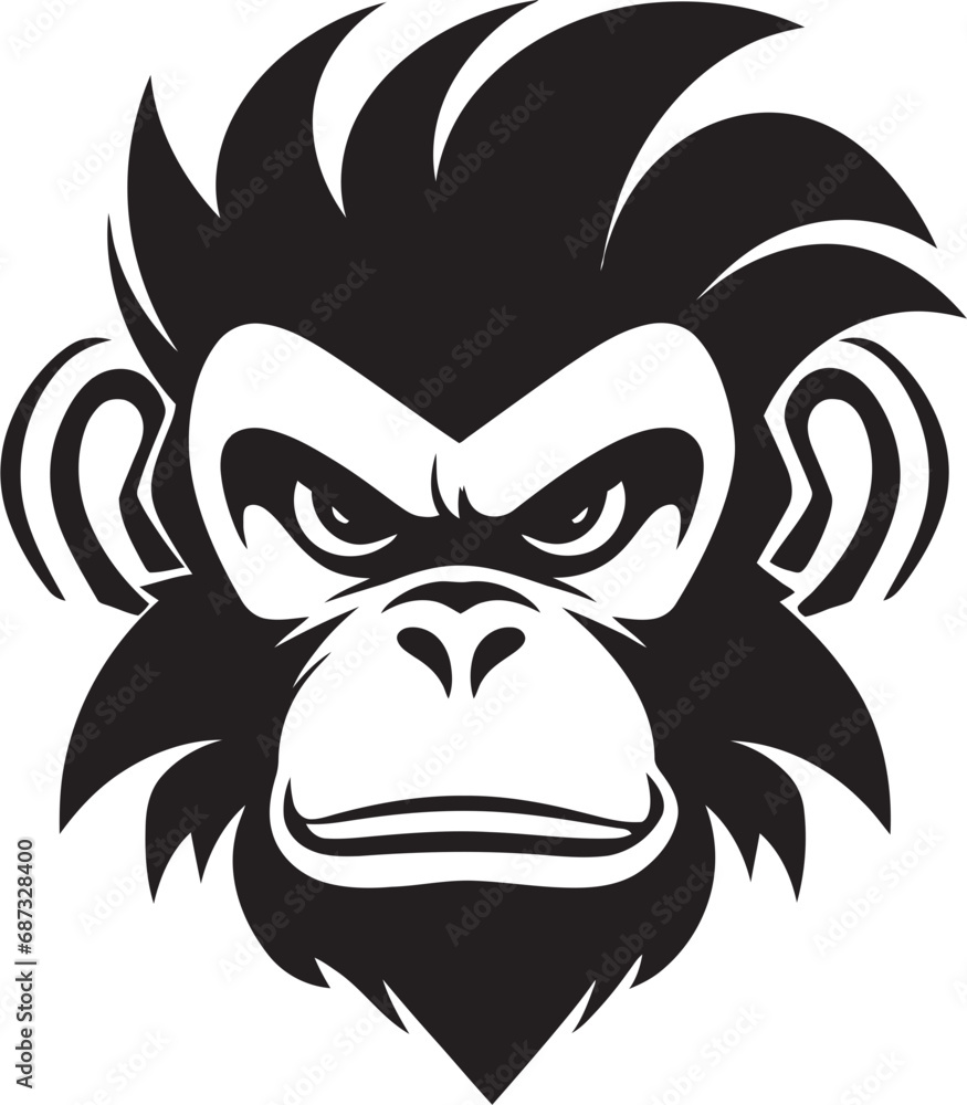 Vetor de Step by Step Guide to Crafting Captivating Monkey Vectors ...