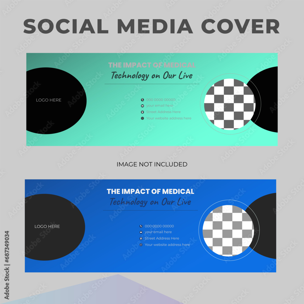 Facebook cover page design for the digital media Facebook cover page ...