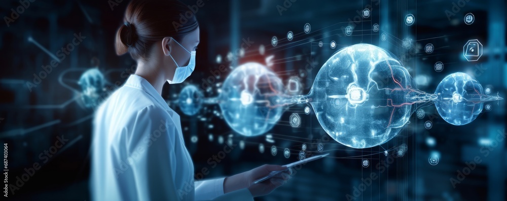 Medical technology, AI, Innovation and healthcare digital, Surgeon ...