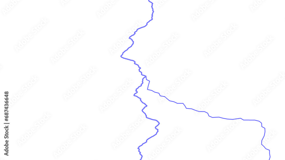 realistic lightning stroke isolated on transparent background, png ...