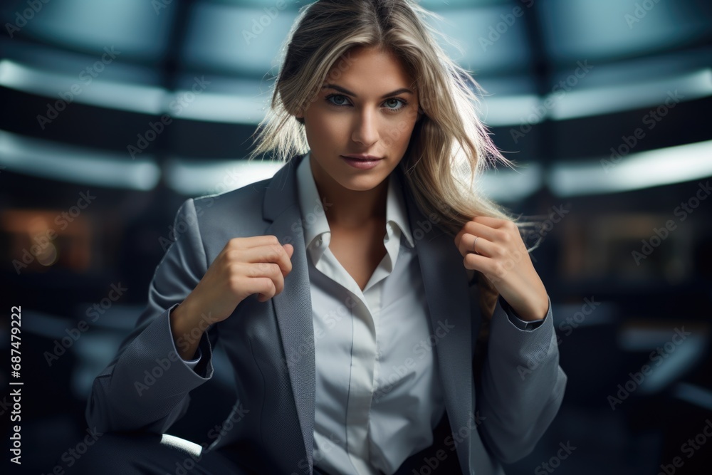 Confident woman. Celebrating women's history month: a tribute to ...