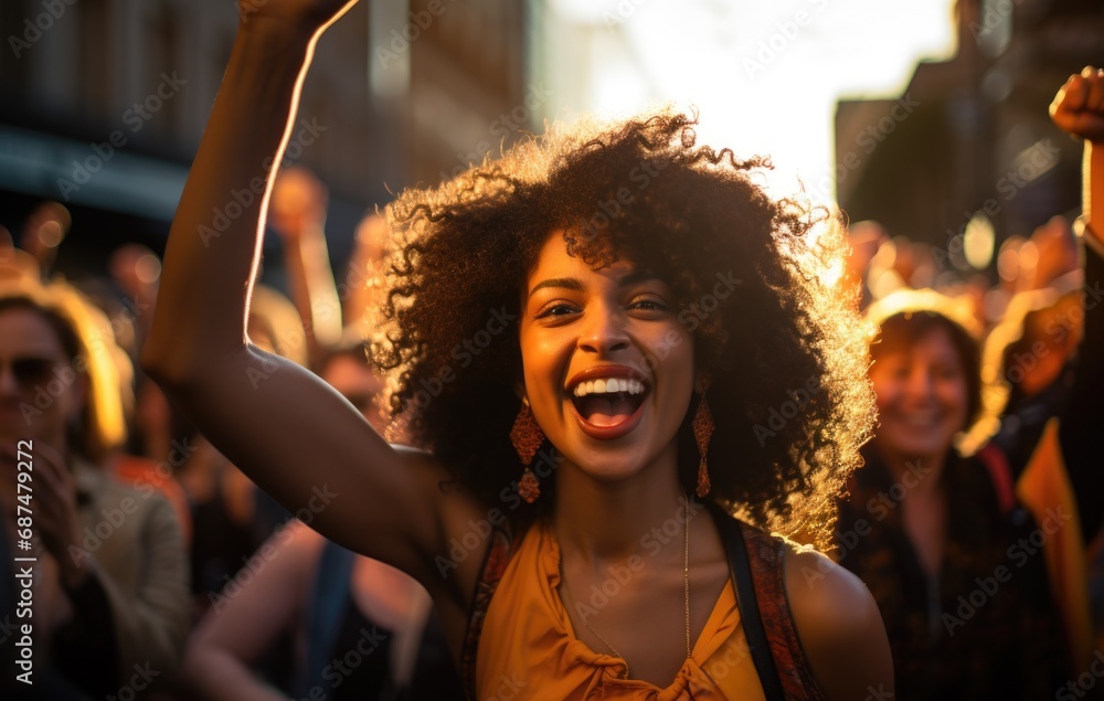 Confident woman. Celebrating women's history month: a tribute to ...