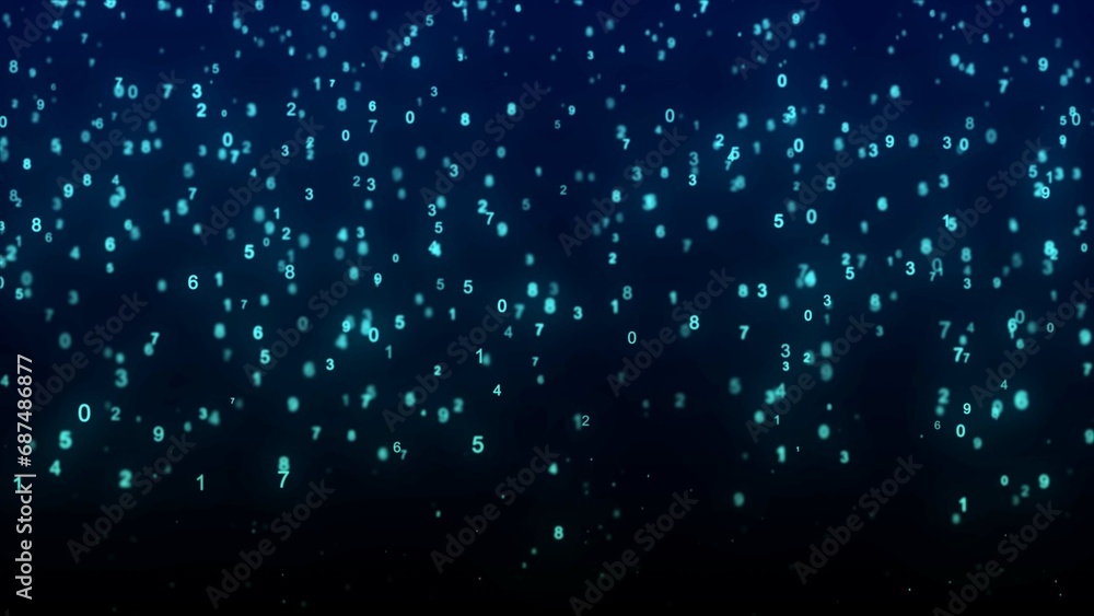 Matrix background. Cyber security with binary code. Rapidly falling ... Matrix background. Cyber security with binary code. Rapidly falling ...