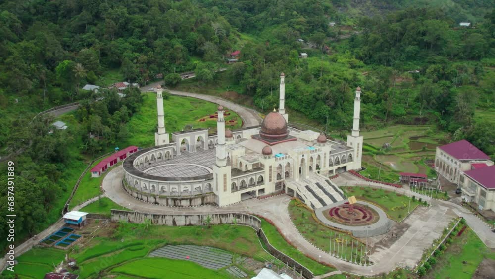 Establish Aerial Islamic Center Padang Panjang. Besides having four ...