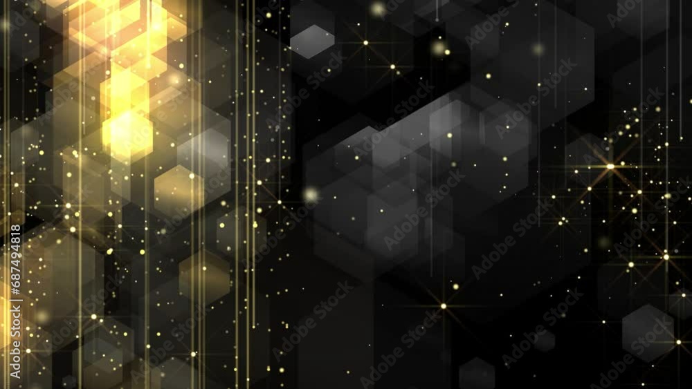 Gold award background, gold particles, festive background, gold award ...