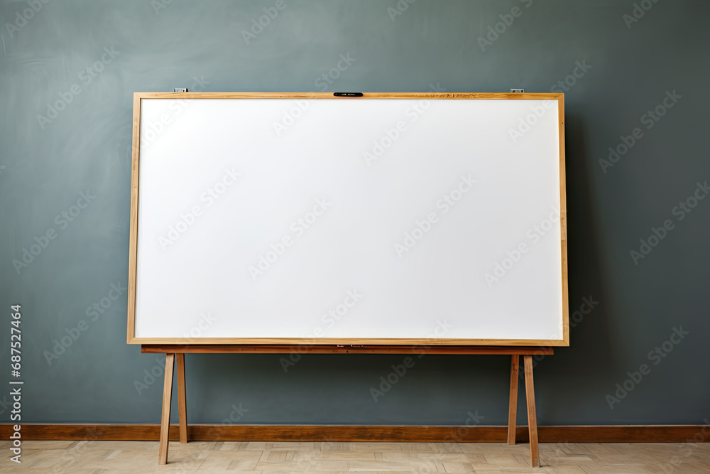 White board black boards empty space for writing illustration ...