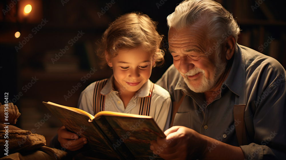 Generational Reading: Capture portraits of children and grandparents ...