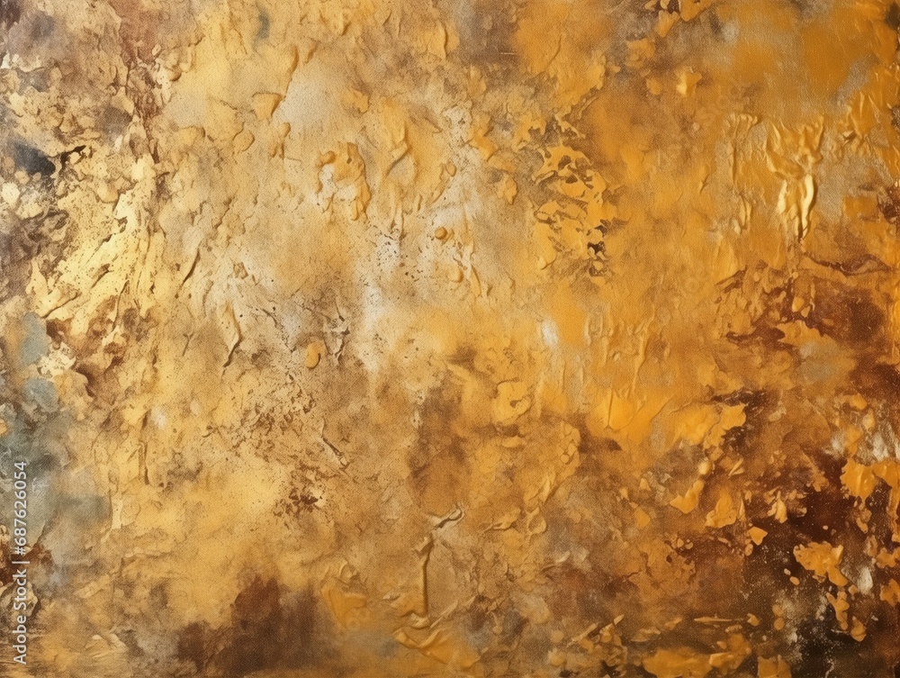 Golden Venetian Plaster Background. Gold Decorative Plaster. Venetian ...