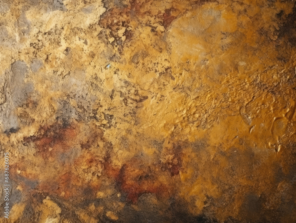 Gold Decorative Plaster. Venetian Stucco texture. Golden Venetian ...