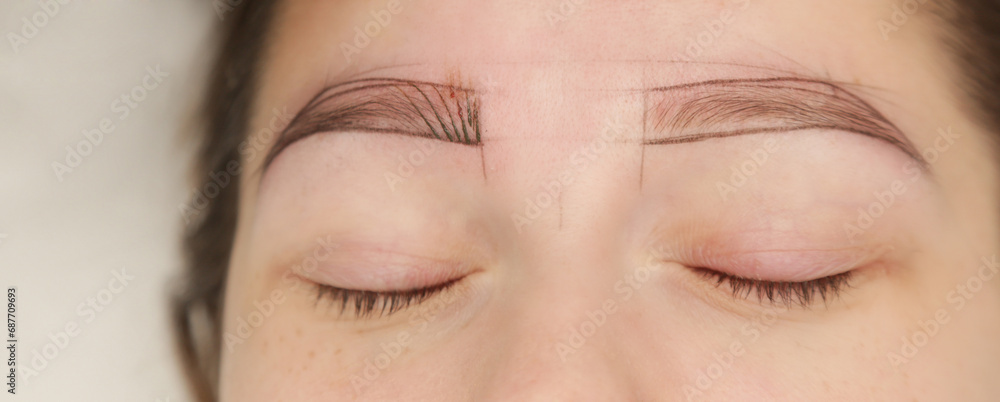 Microblading, tiny hair-like strokes to create a natural looking brow ... Microblading, tiny hair-like strokes to create a natural looking brow ...