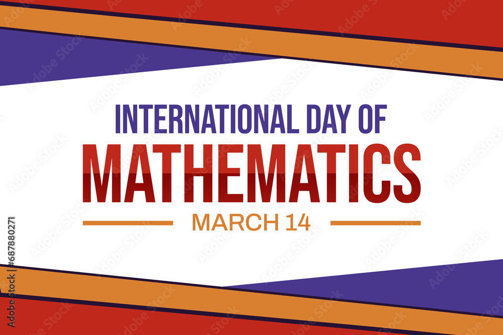 International Day of Mathematics Wallpaper with traditional border ...