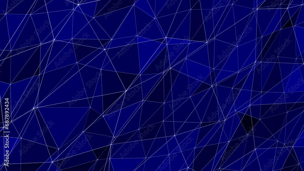 Connected shapes lines abstract backgrounds with triangle connections and interconnected ...