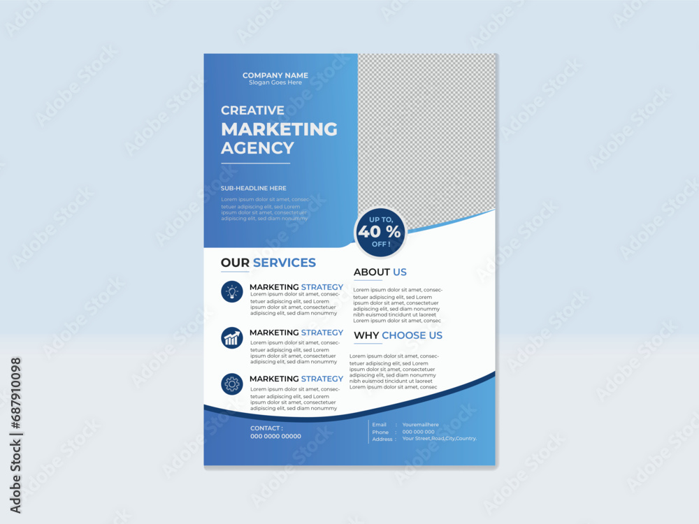 Business Flyer Design Corporate business flyer template design ...