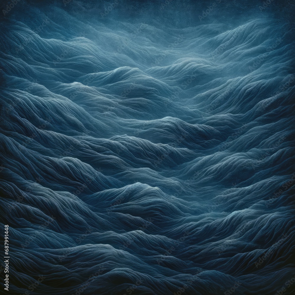 A high-resolution, textured background with deep blue hues and subtle ...