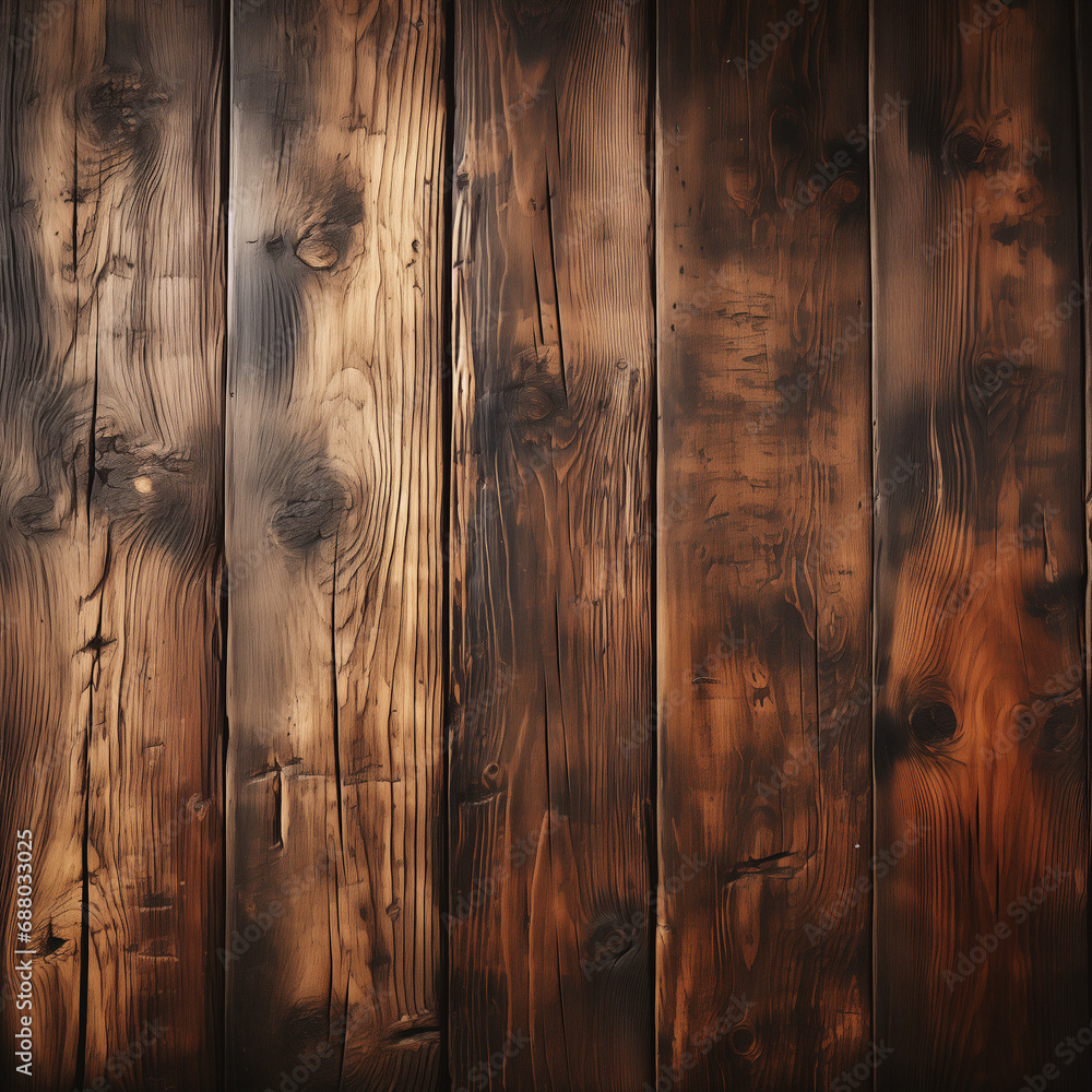 Rustic Wood Grain Pattern: A rustic pattern capturing the authentic ...