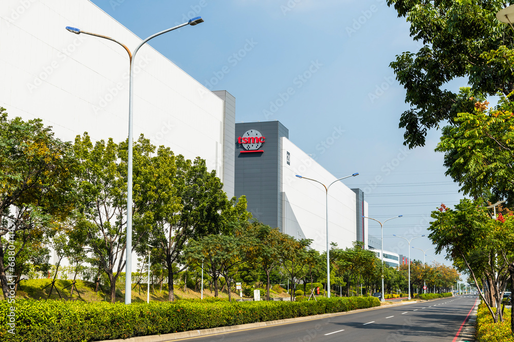 Tainan, Taiwan- November 15, 2023: Taiwan Semiconductor Manufacturing ...