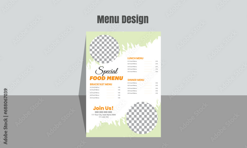Fast food menu. Restaurant fast food cafe menu template flyer. Fast ... Fast food menu. Restaurant fast food cafe menu template flyer. Fast ...