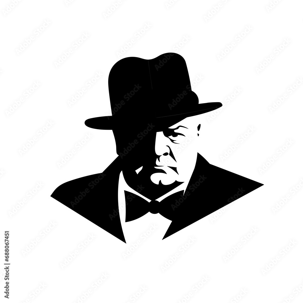 Winston Churchill Logo Sir Winston Churchill: A Soldier, Statesman,