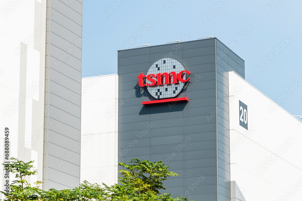 Tainan, Taiwan- November 15, 2023: Taiwan Semiconductor Manufacturing ...