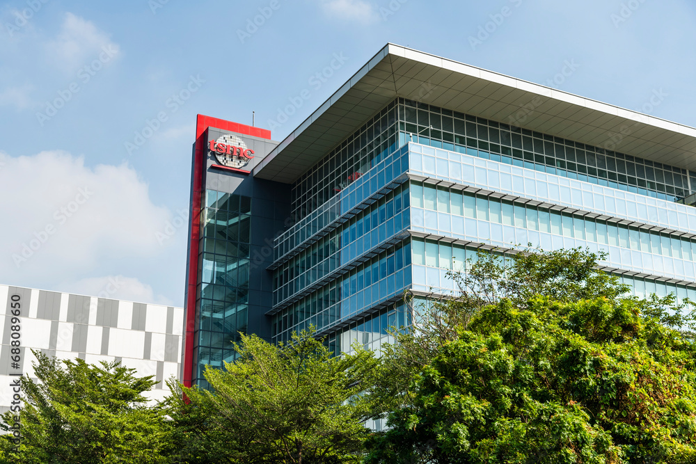 Tainan, Taiwan- November 15, 2023: Taiwan Semiconductor Manufacturing ...